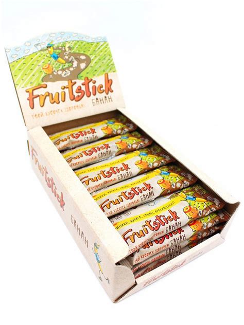 Батончик "Fruitstick" из орехов и сухофруктов: банан - купить с ...
