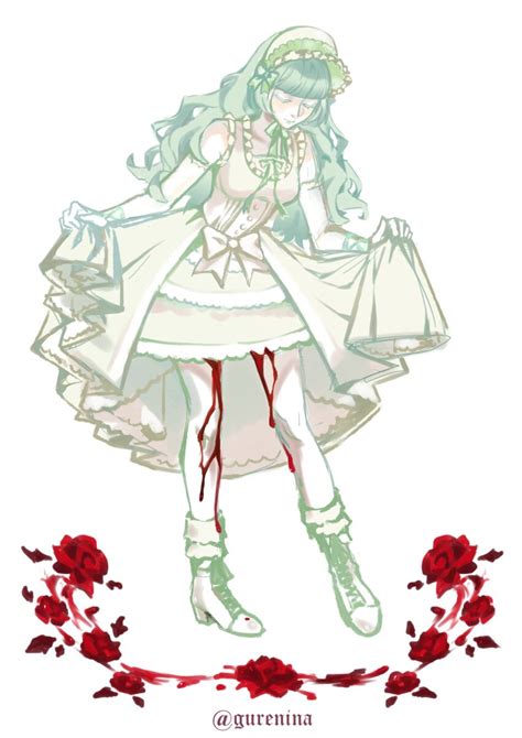 Clair Vaux Bernardus Umineko No Naku Koro Ni Highres 1girl Blood