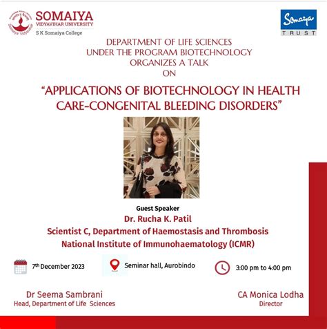 Dr Rucha Patil On Linkedin Biotechnology