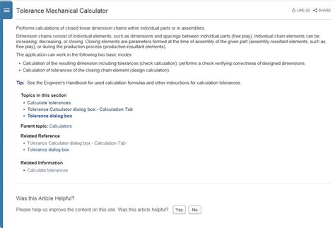 Tolerance Analysis Autodesk Community