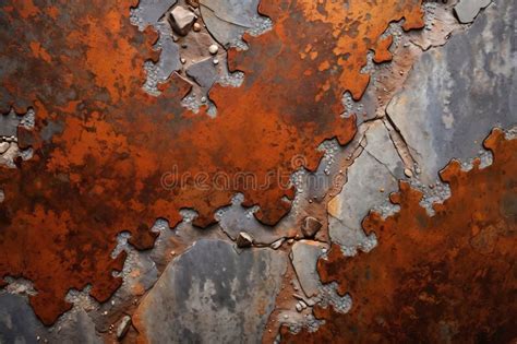 Grunge Rusted Metal Stone Wall Background Texture Wallpaper Stock Illustration Illustration Of