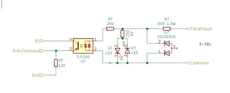 Opto Isolator Wide Range Input Sinkingsourcing To Arduino