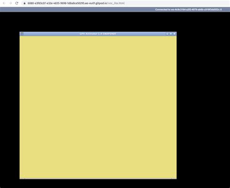 Java Swing GUI Not Showing Up Using VNC Issue Gitpod Io Gitpod GitHub