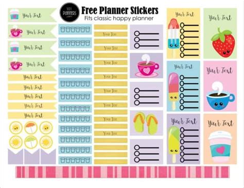 Free Happy Planner Printables Customize Online And Print At Home