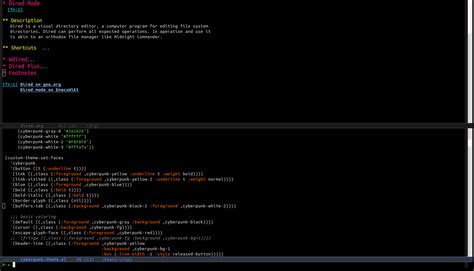 cyberpunk theme emacs themes