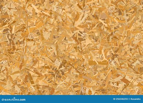 Seamless Patternof Osb Boards From Wooden Chips Stock Vector