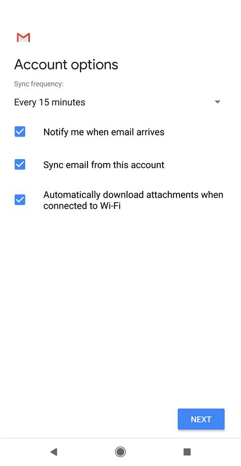 Android Mail Setup Instructions Allo Support