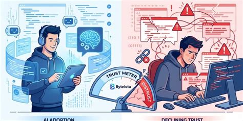 Ai Coding Assistants 84 Adoption Meets 46 Distrust Byteiota