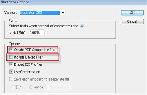 Adobe Illustrator Ai Pdf Linking Embedding And Saving Department Of Geology University Of