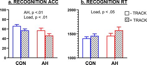 The Effects Of Hangover And Load On A Recognition Accuracy And B