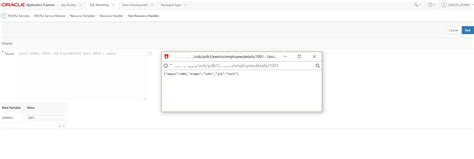 Calling Oracle Apex Restful Service From Process Cloud Service