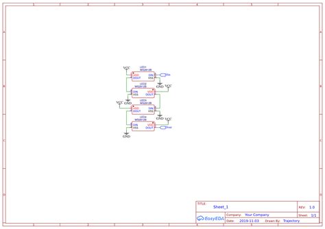Ws2812 Segment [tht Version] Platform For Creating And Sharing Projects Oshwlab