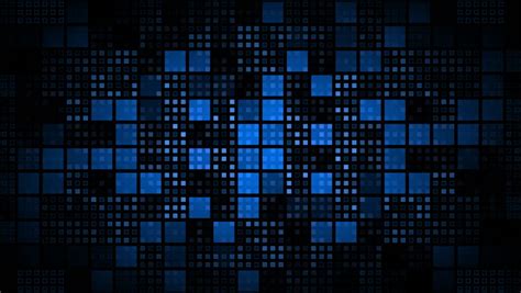 Fading Square Blocks Background Animation Seamless Loop Stock Footage