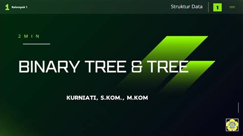 Tree And Binary Tree Struktur Data Youtube