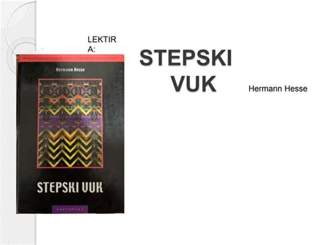 Stepski Vuk Lektira Pptx