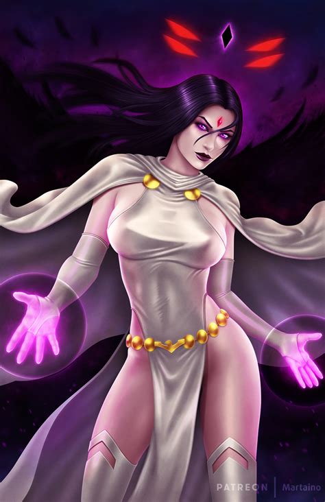 Raven White Version Nsfw Opt By Martaino On Deviantart