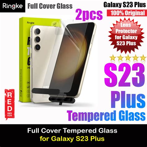 Samsung Galaxy S23 Plus Screen Protector | Ringke Full Cover Glass ...