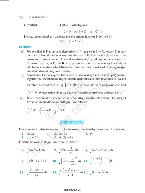 Integation Maths Pdf Function Mathematics Integral