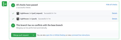 continuous performance analysis with lighthouse ci and github actions