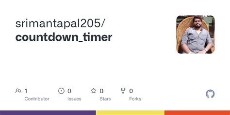 Github Srimantapal205countdowntimer