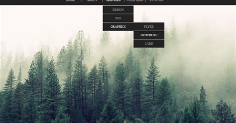 CSS Dropdown Menu Hover Animation