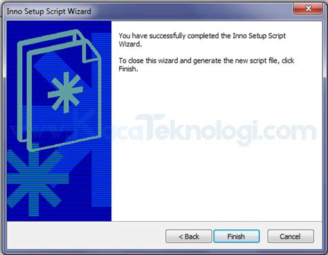 cara membuat file setup installer aplikasi sendiri exe dengan inno