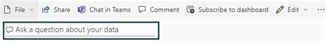 Power BI Natural Language Query Examples How To Use
