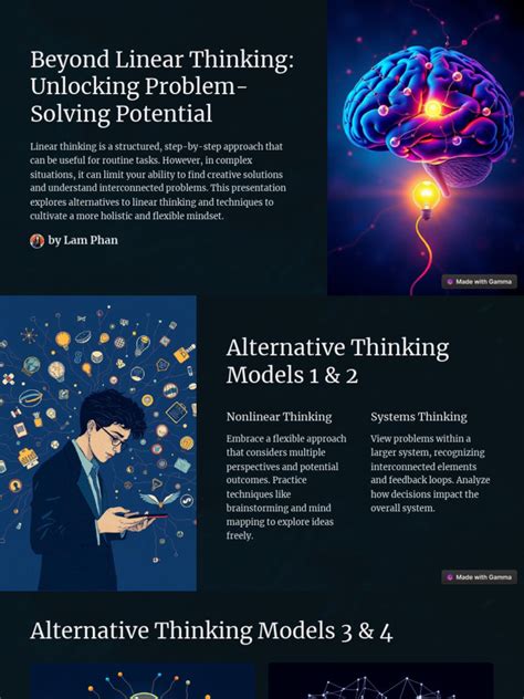 Beyond Linear Thinking Unlocking Problem Solving Potential Pdf