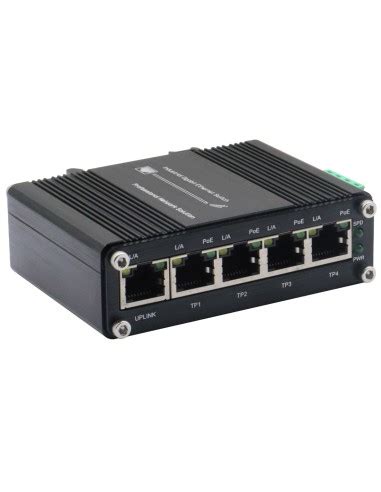 Network Switch Port PoE Input VDC Industrial Ethernet IF PU