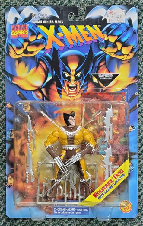 Toy Biz X Men Wolverine Fang Action Figure Mint On Card The Toys