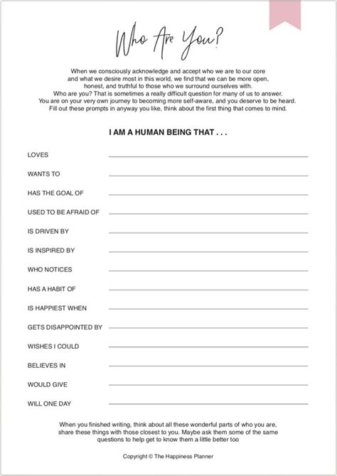 Pin On Self Reflection Therapy Worksheets Journal Writing Prompts