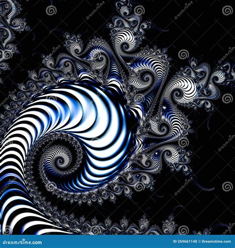 Fractal Complex Color Mandelbrot Set Detail Digital Artwork For