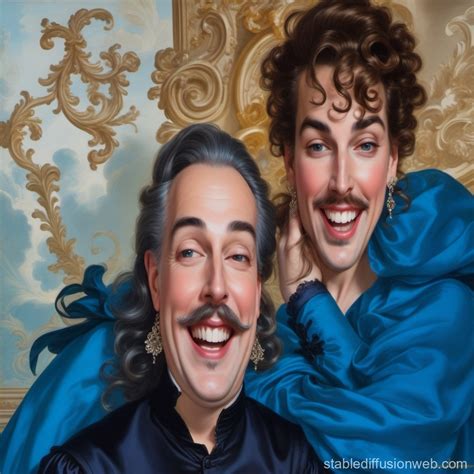 Mutual Tickling Experience Stable Diffusion Online