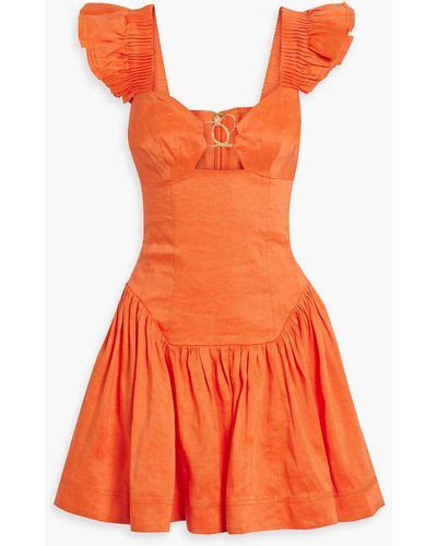Orange Aje Dresses For Women Lyst