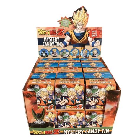Dragon Ball Z Mystery Candy Tin Curious Candy