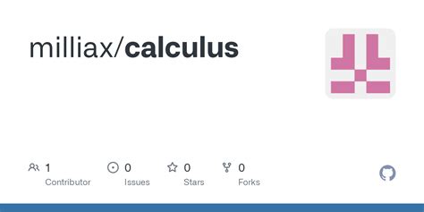 GitHub Milliax Calculus