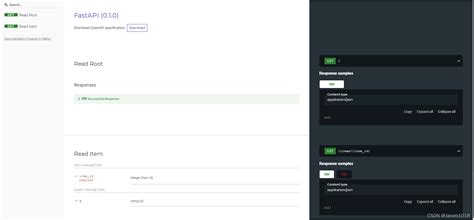2 api文档（fastapi） fastapi 文档 csdn博客