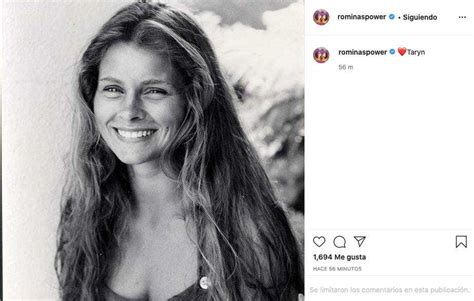 Muere Taryn Power La Hermana De Romina Power A Los A Os