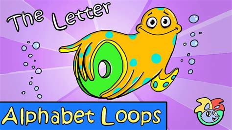 Learn The Letter O Alphabet Loops Alphabet Animations Youtube