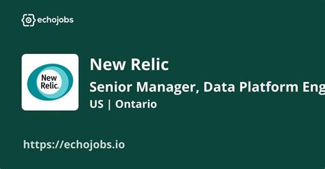 Hiring Senior Manager Data Platform Engineering India Remote Hybrid Remote Us Ontario Europe