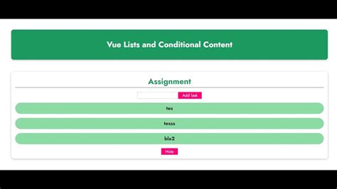Tutorial Membuat Todo List Sederhana Dengan Vue Js 3 Youtube