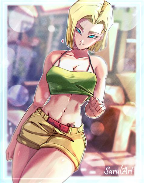 Android 18 Found Some New Clothes Sarulart Rdragonballnsfw