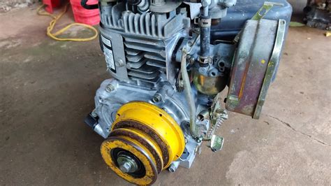 Máy Robin Ey14 Cốt Xéo Buli Nồi Côn Tự động Youtube