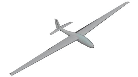 Bocian Glider 3d Model Turbosquid 2227522