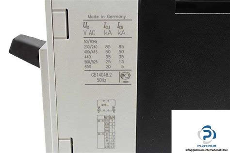 MOELLER NZMN3-AE630 CIRCUIT BREAKER - Platinum International