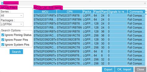 solved replacement for stm32f105 stmicroelectronics community