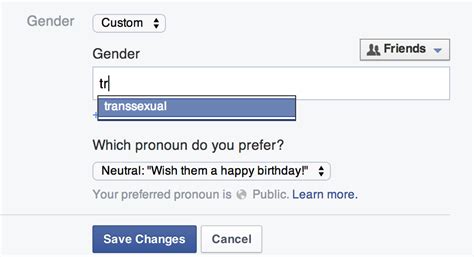 Facebook Introduces More Than 70 New Gender Options To The Uk We Want