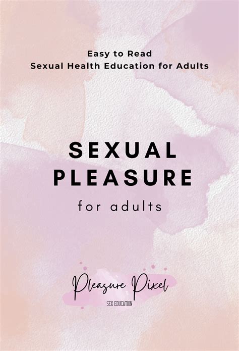 Sexual Pleasure Activity — Pleasure Pixel