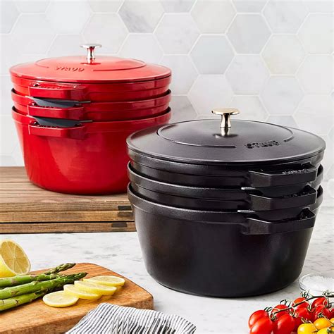 Staub Stackable 4 Piece Set Sur La Table