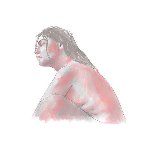 Scetch Of Plus Size Model On Behance